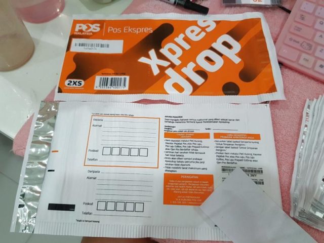 Kiriman Domestik & Antarabangsa: XpresDrop, Pos Laju, Flexipack Pos ...